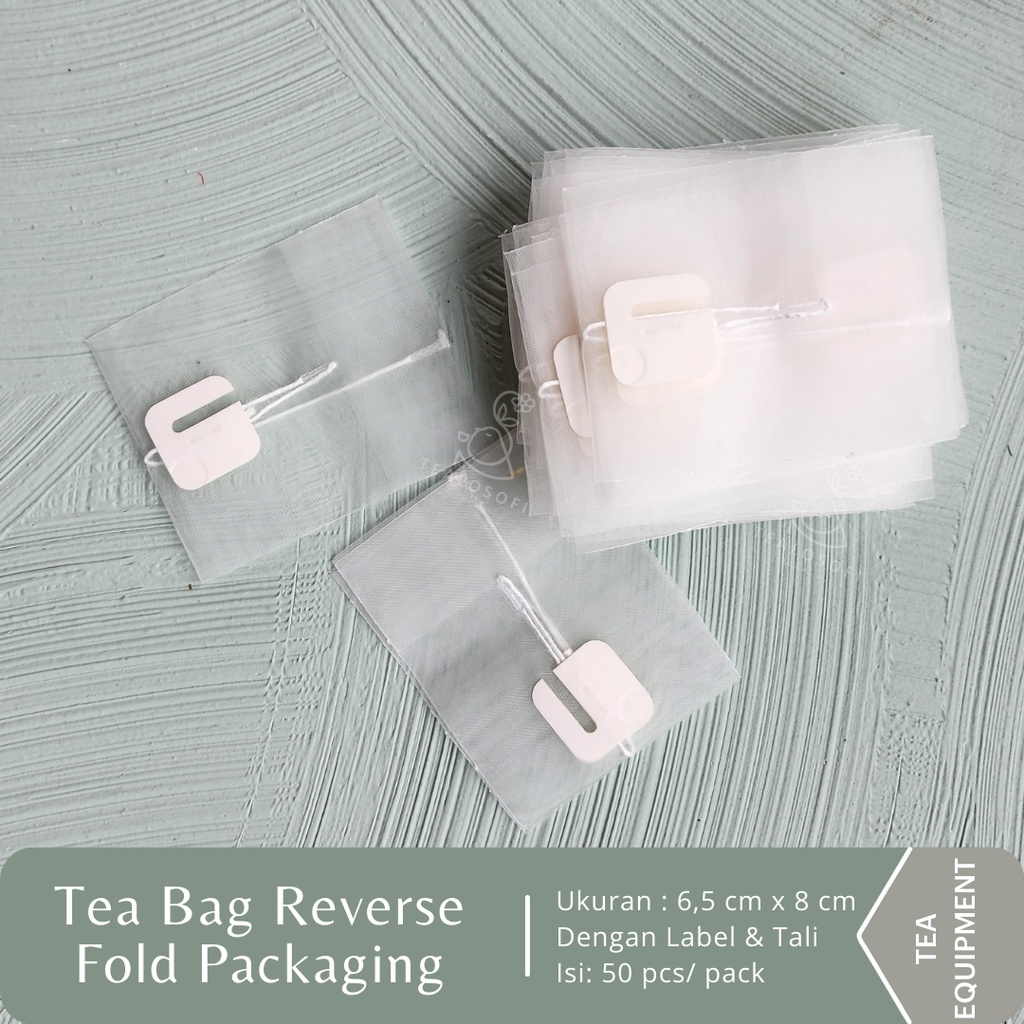 Jual Nylon Tea Bag Reverse Fold Packaging - Kantong Teh Nilon Lipat ...