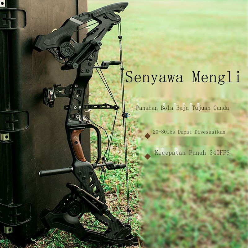 Jual Predator Raptor Komposit Busur dan Anak Panah Menembak Bola Baja ...