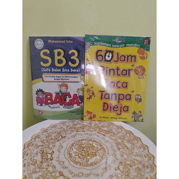 Jual Buku Paket SB3 Satu Bulan Bisa Baca dan 60 Jam Pintar Baca Tanpa Dieja. | Shopee Indonesia