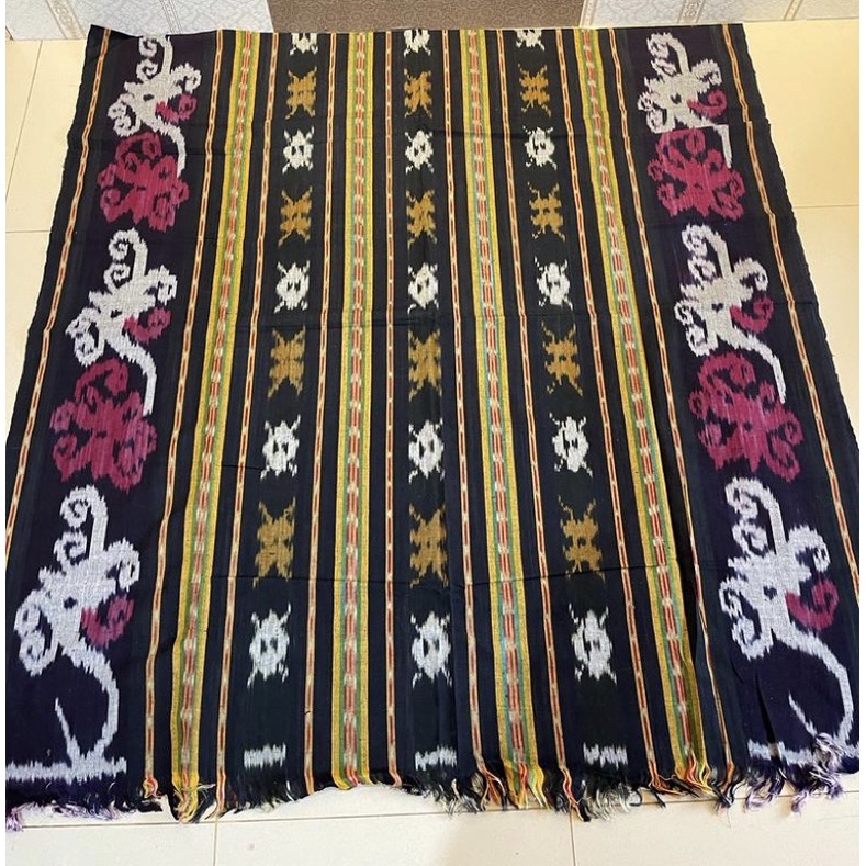 Jual Kain Tenun Ikat Blanket Etnik Kaltim Nusantara Kalimantan | Shopee ...