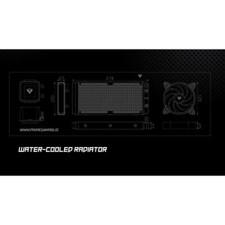 Jual PRIME POLAR 240T V2.0 ARGB Liquid Cooler with Rainbow Effect Pump ...