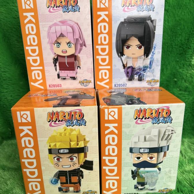 Jual Keeppley Naruto Character (Naruto; Sakura; Sasuke; Kakashi ...