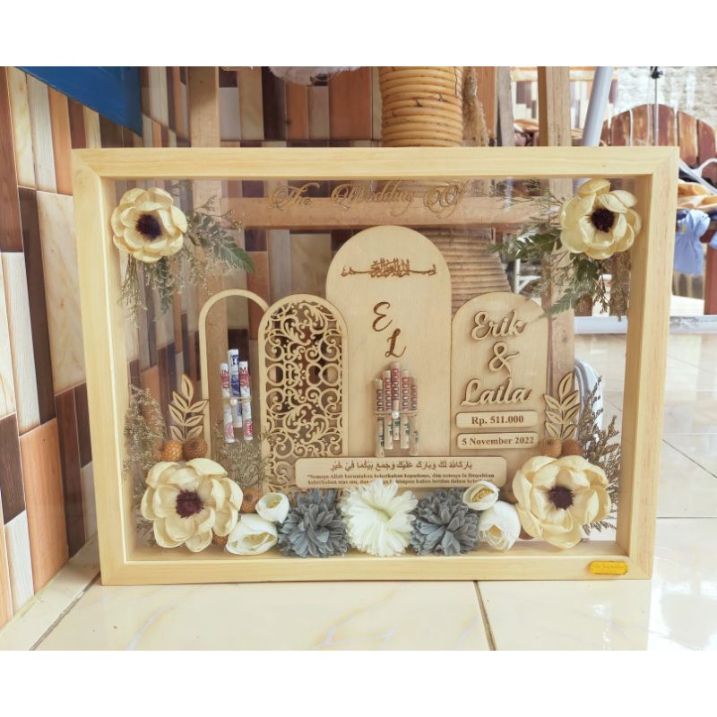 Jual Bingkai Mahar Pernikahan 30*40 cm | Shopee Indonesia