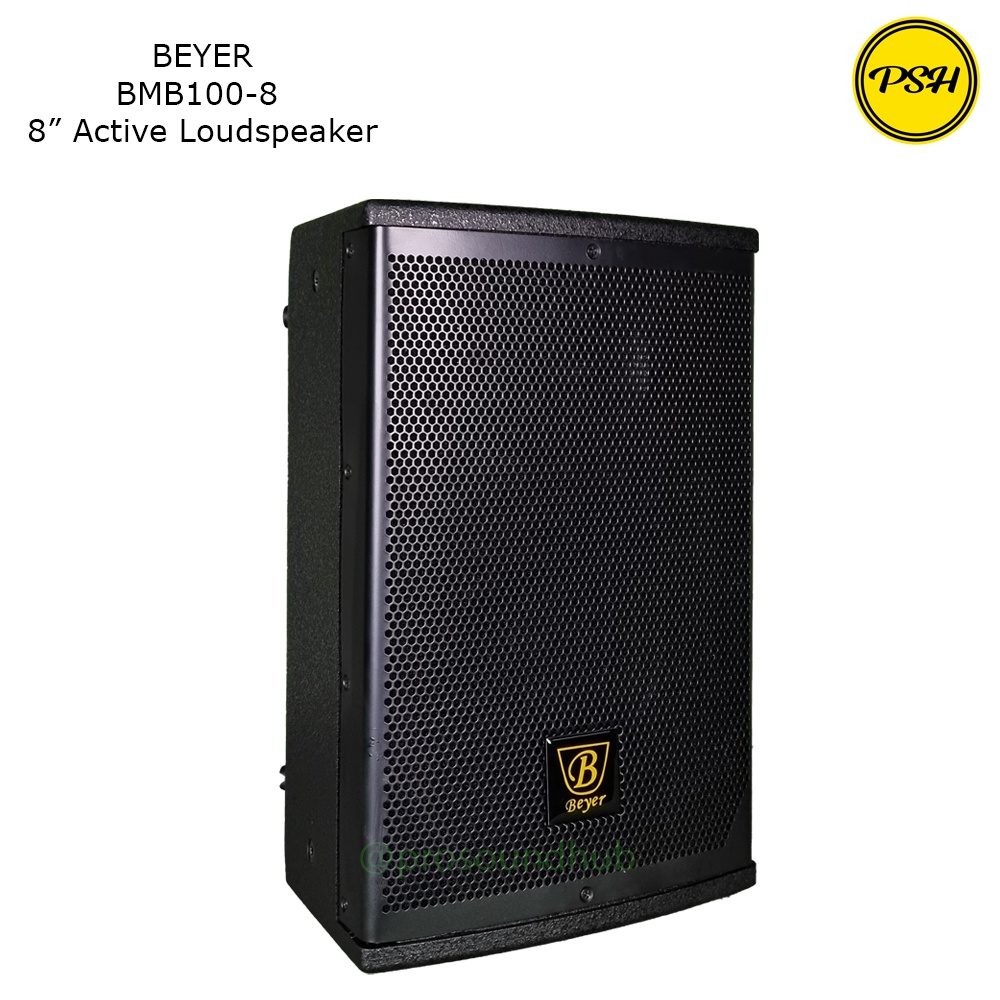 Jual Beyer BMB100-8 Active Speaker Aktif 8" 8 Inch Box Kayu 150 Watt ...