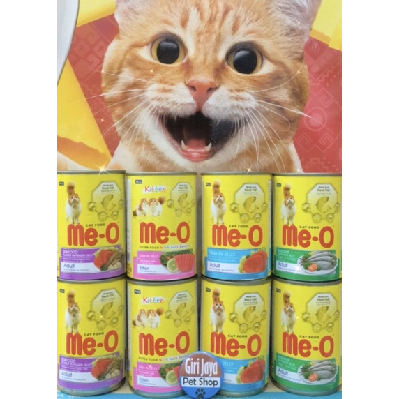 Jual MEO KALENG Can 400g - Makanan Basah Kucing | Shopee Indonesia
