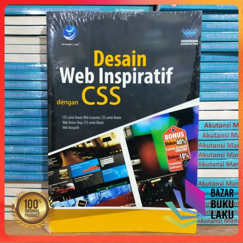 Jual BUKU Desain Web Inspiratif dengan CSS | Shopee Indonesia