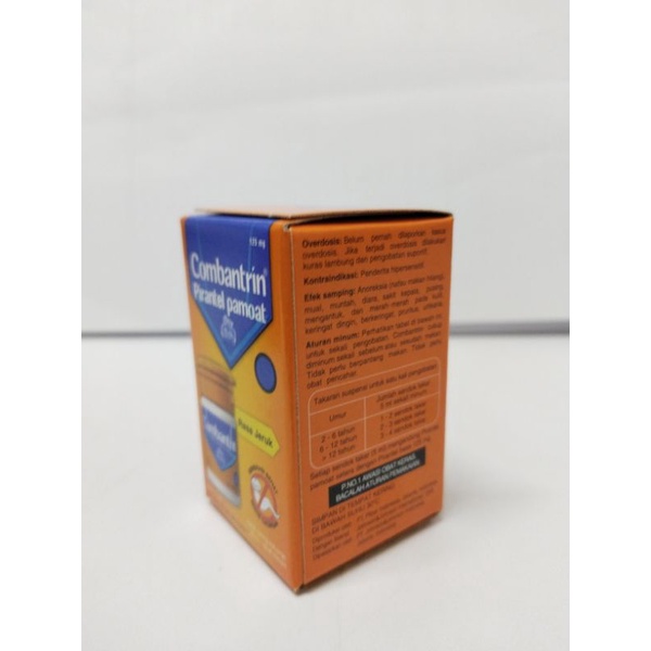 Jual Combantrin Suspensi Rasa Jeruk 10ml / Combantrin Cair / Obat ...
