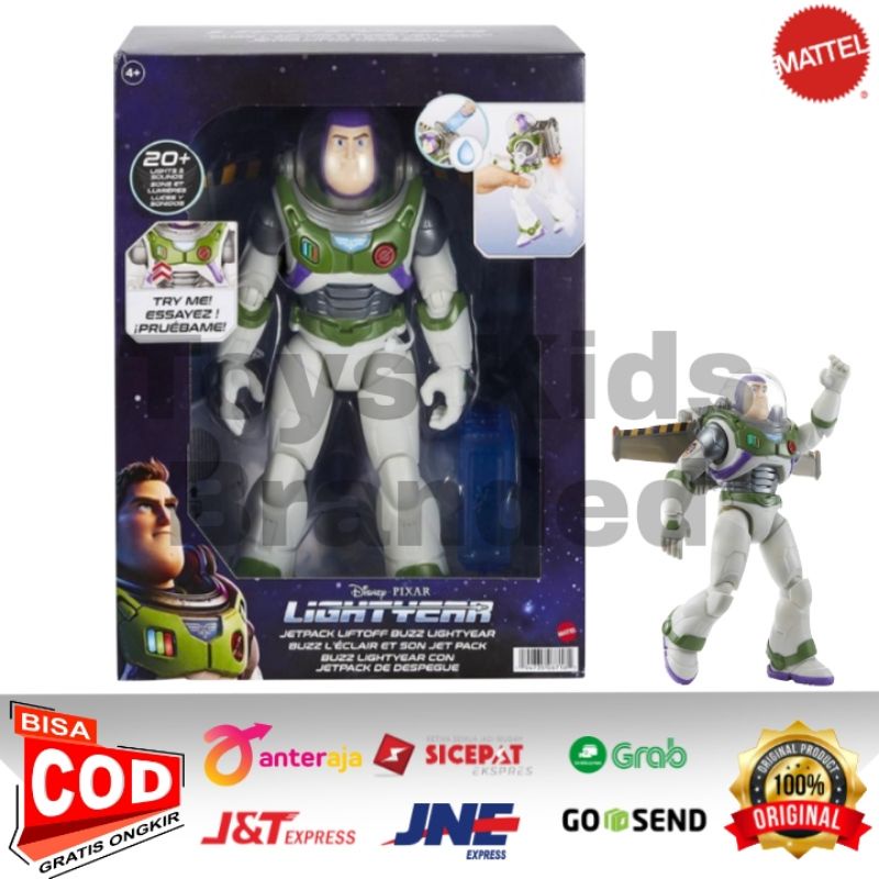 Jual Disney Pixar Lightyear Jetpack Liftoff Buzz Lightyear Original ...