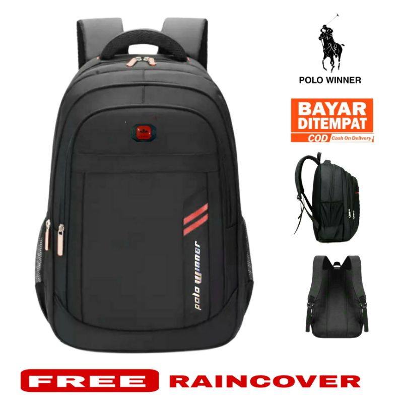 Jual Polo Winner Tas Sekolah Pria Keren Tas Punggung Pria Dewasa Sma ...