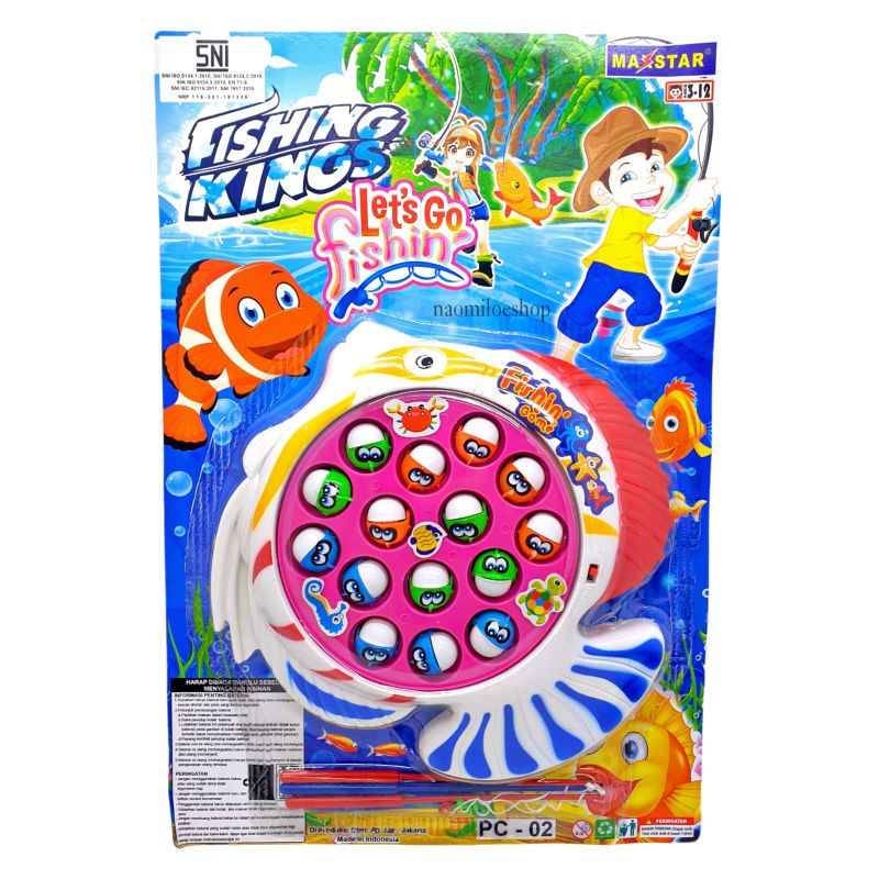 Jual Pancingan Ikan MAGNET GSG2501 / Fishing Game Bentuk Ikan Jumbo ...