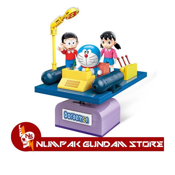 Jual Figure Doraemon Time Machine Keeppley Brick | Shopee Indonesia