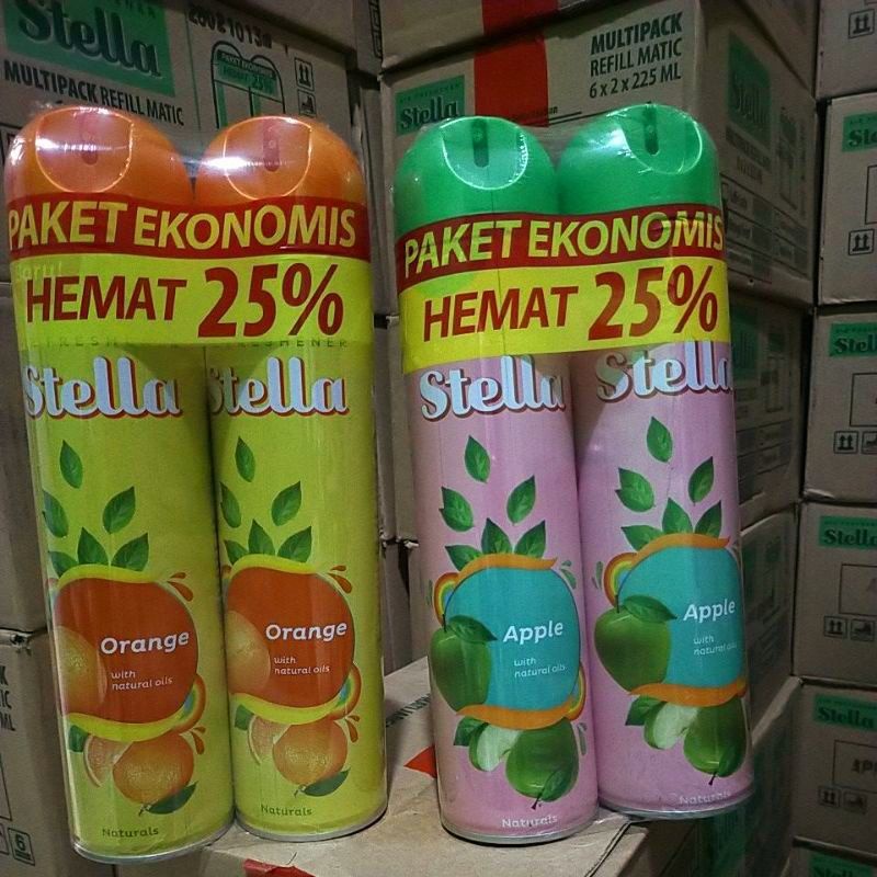 Jual (isi 2) STELLA AEROSOL 400ML PAKET EKONOMIS | Shopee Indonesia