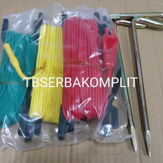 Jual Cable + Spike Earth Ground Tester Grounding Test Lead Nankai Dekko ...