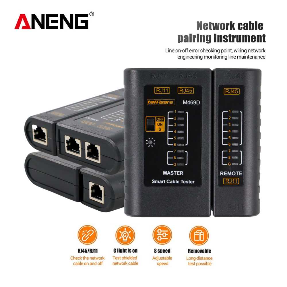 Jual Tester Kabel Jaringan Internet Alat Tes Kabel LAN Telepon Network ...