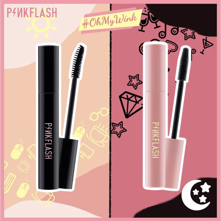 Jual PINKFLASH OhMyWink OilProof Mascara Curl - Maskara - Long - Volume ...