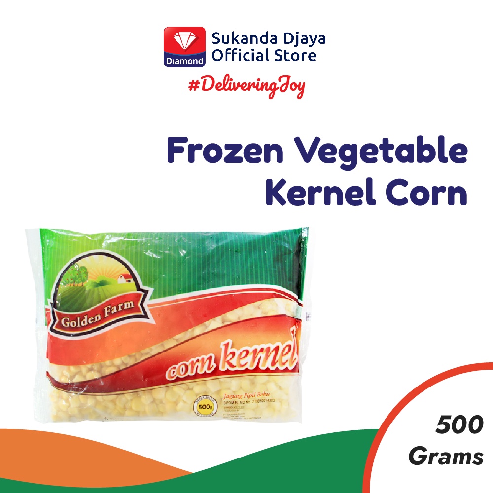 Jual Golden Farm Vegetable Frozen Kernel Corn Jagung Beku 500 gr ...