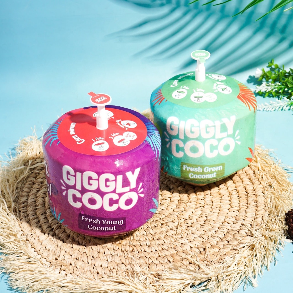 Jual Giggly Coco - Mix Package (Kelapa Muda + Kelapa Hijau) | Shopee ...