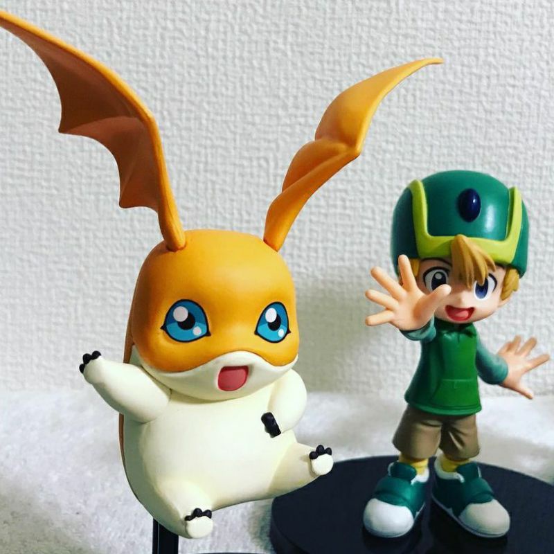 Jual Action Figure Digimon Adventure Takeru Patamon 2 Set Figure ...