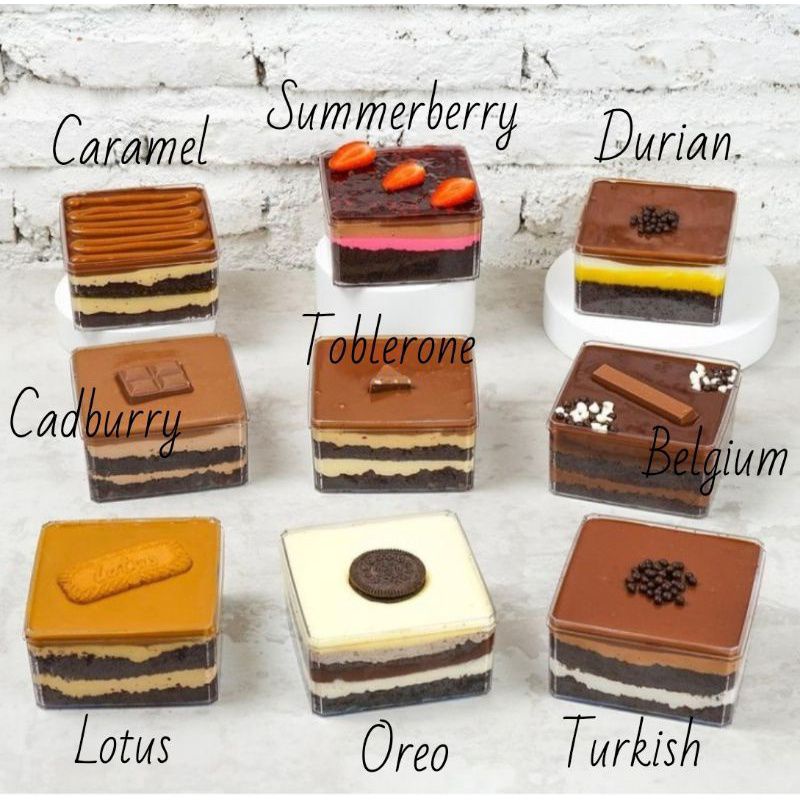 Jual Bittersweet by Najla Desertt box/Dessert box by Najla/Bittersweet ...