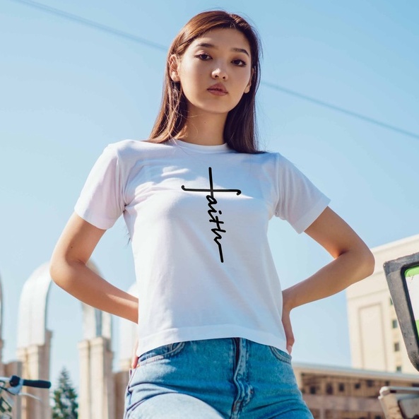 Jual KAOS ROHANI KRISTEN, TSHIRT ROHANI FAITH [DSCPL] | Shopee Indonesia