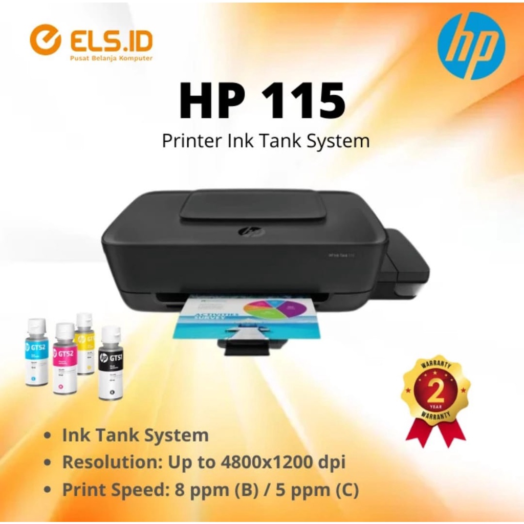 Jual Printer HP 115 (ink Tank System) | Shopee Indonesia