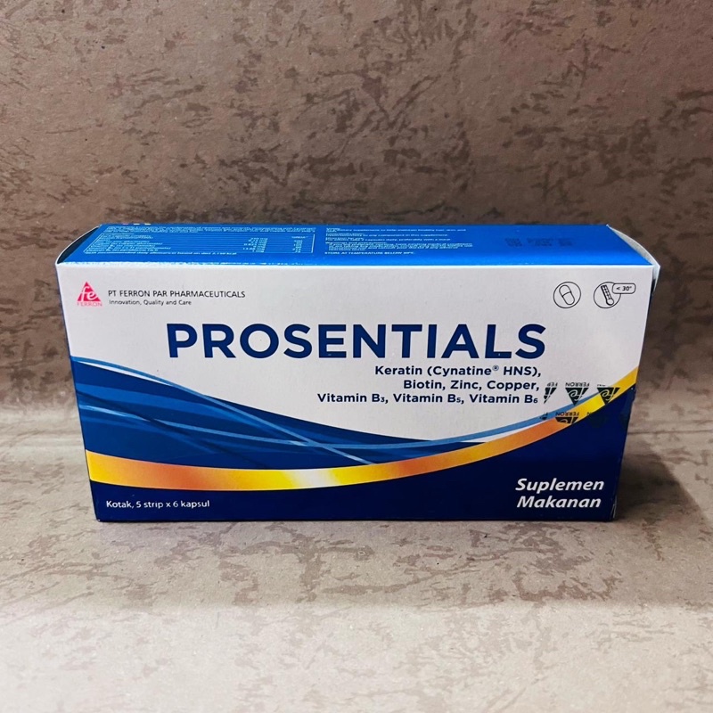 Jual Prosentials box 30 Kapsul | Shopee Indonesia