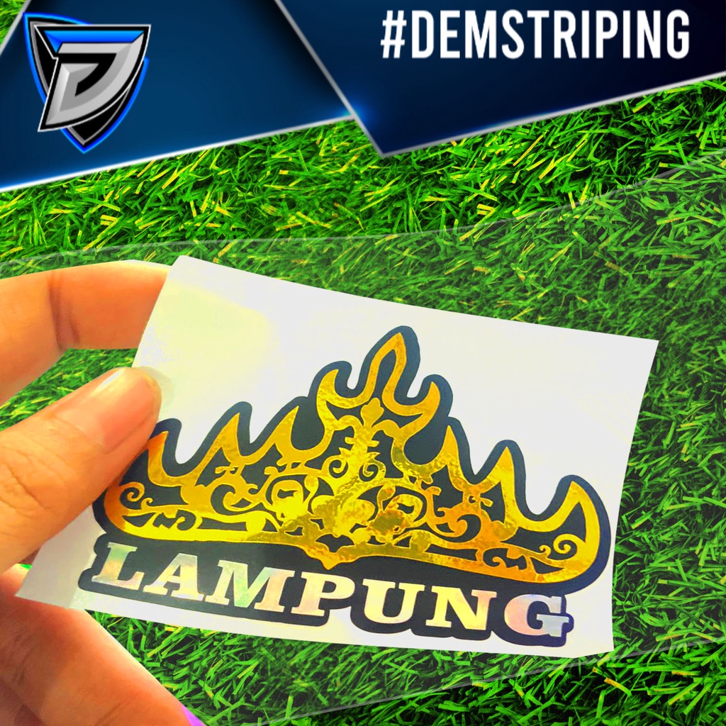 Jual Stiker Siger Gold Chrome Dan Hologram Keren | Shopee Indonesia