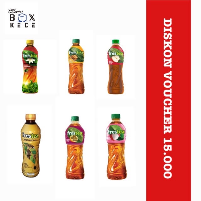 Jual FRESTEA 350ml (1 LUSIN ISI 12 BOTOL) MINUMAN EH JASMINE GREEN ...