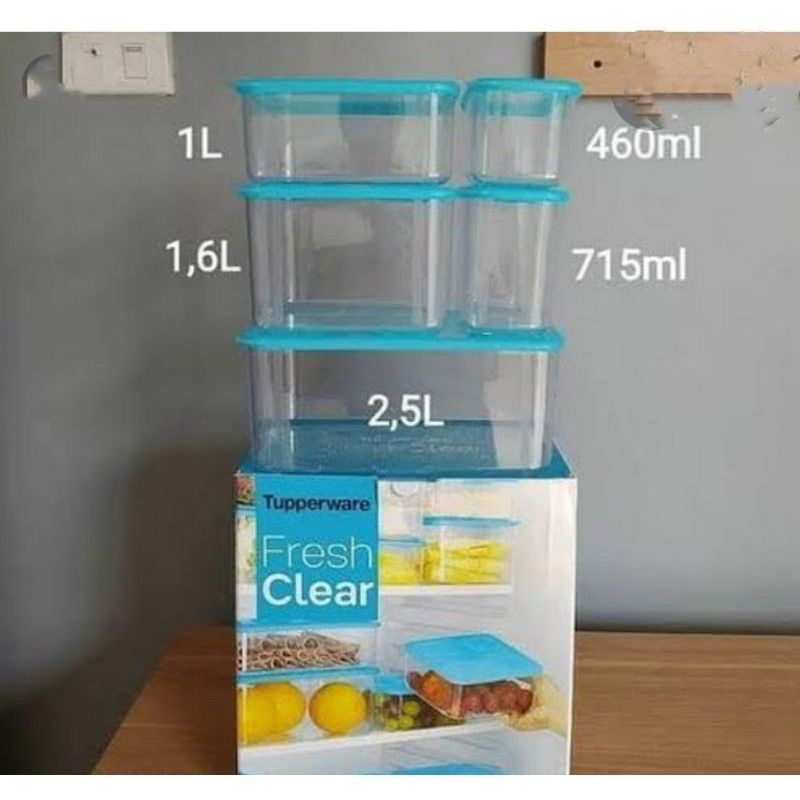 Jual Tupperware Fresh Clear Set | Shopee Indonesia