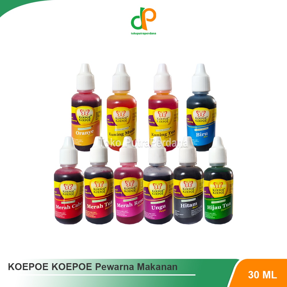 Jual KOEPOE KOEPOE Pewarna Makanan/Food Colouring 30ml | Shopee Indonesia