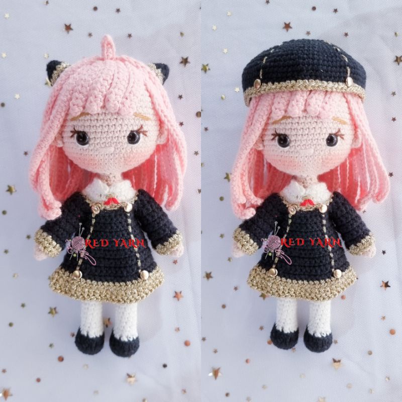 Jual Boneka Rajut Amigurumi Anya Forger (Spy X Family) | Shopee Indonesia
