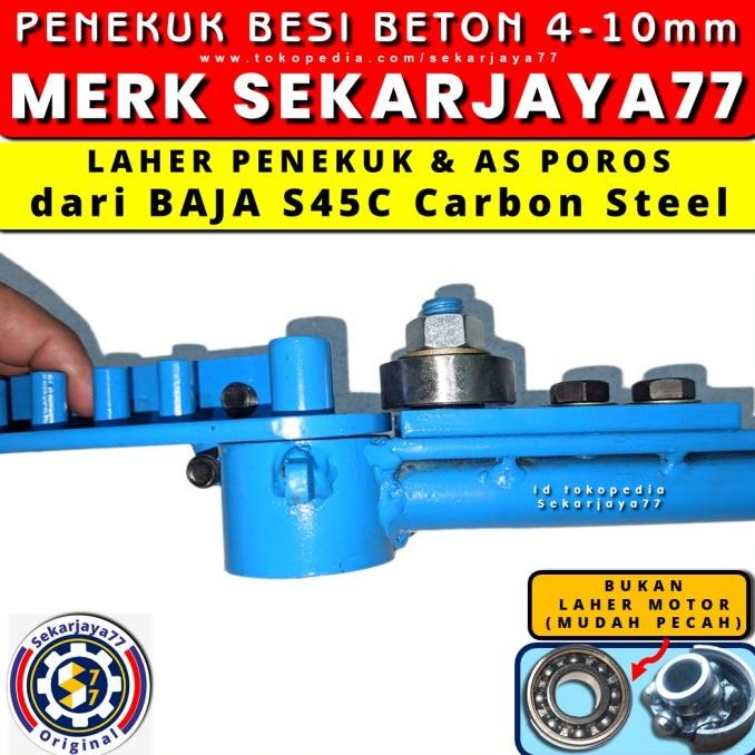 Jual ] Alat Bending Besi Pembengkok Besi Beton Begel Behel 4 6 8 10 mm ...
