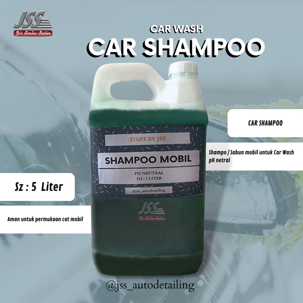 Jual Shampoo Mobil khusus untuk cucian mobil isi 5 Liter - car wash ...