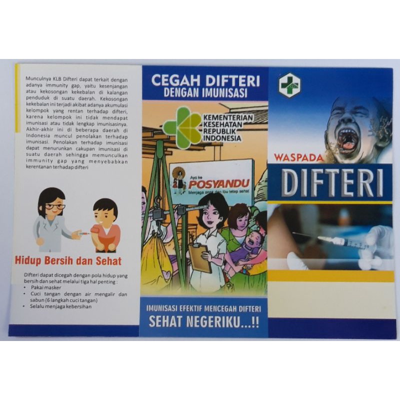 Jual Leaflet Waspada Difteri | Shopee Indonesia