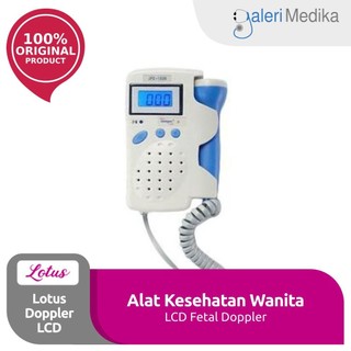 Jual PRODUK- FETAL DOPPLER LCD LOTUS / ALAT DENGAR DETAK JANTUNG JANIN ...