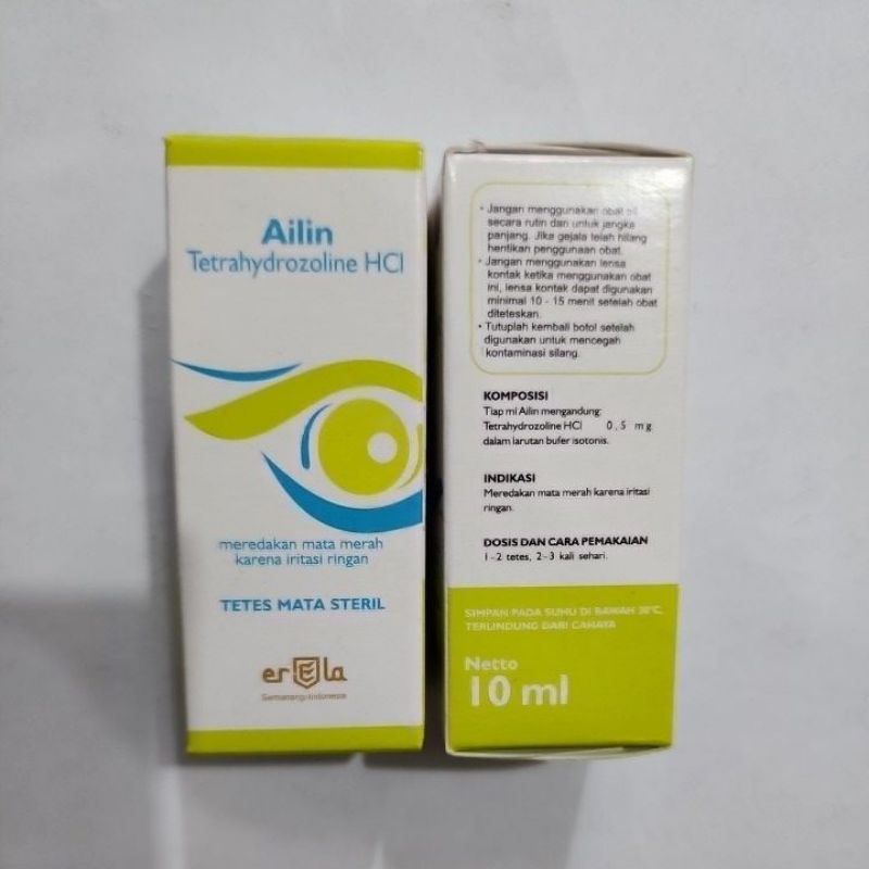 Jual ailin tetes mata steril 10ml | Shopee Indonesia