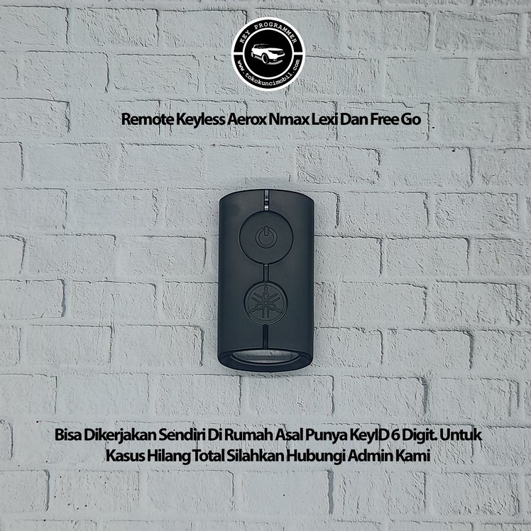 Jual Kunci Remote Keyless Yamaha Nmax Aerox Lexi FreeGo Lost Pack ...