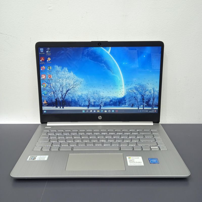 Jual Laptop HP 14s-dq0508TU Intel Celeron N4120 4GB SSD 256GB LIKENEW ...