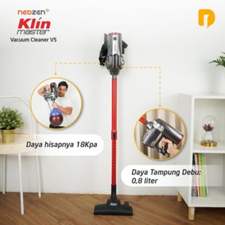 Jual New Klin Master V5 Vacuum Cleaner Penyedot Debu Listrik Otomatis ...