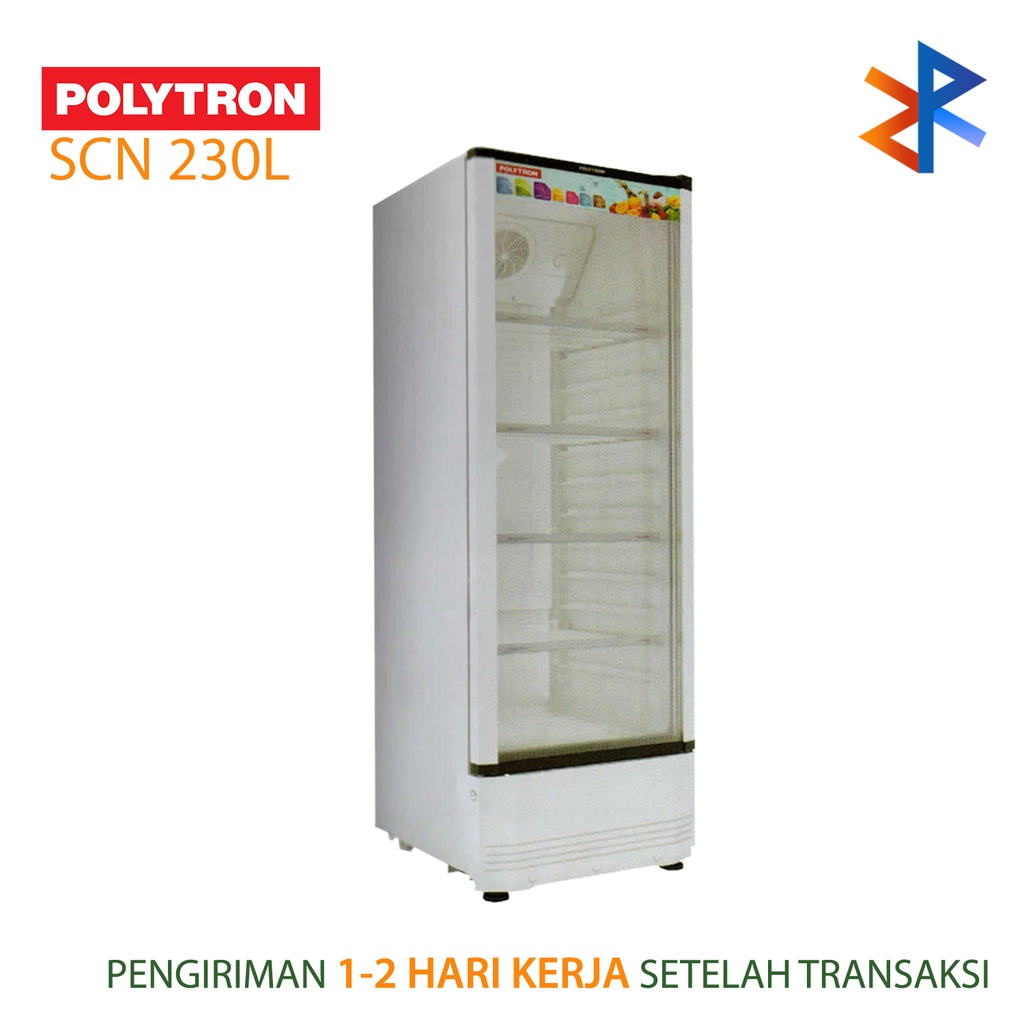 Jual Showcase Chiller Polytron SCN 230 L / SCN230L | Shopee Indonesia