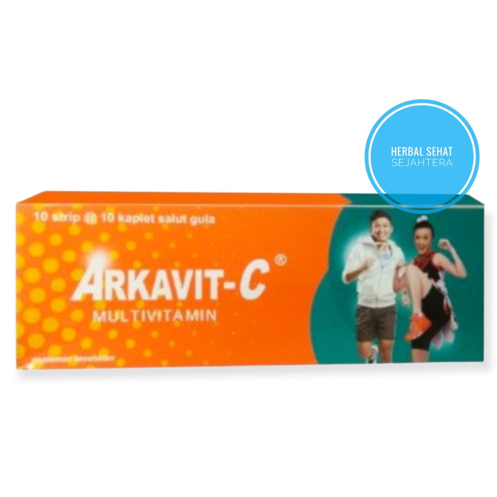 Jual ARKAVIT C Arkavit C arkavit arkafit PER STRIP - Multivitamin B ...