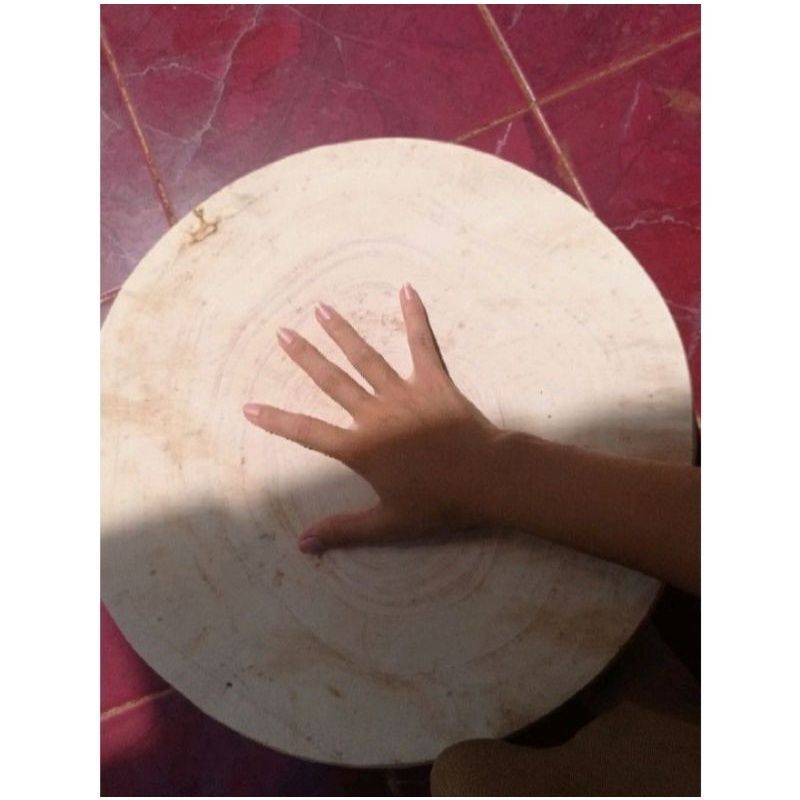 Jual talenan daging kayu bulat diameter 40 cm | Shopee Indonesia