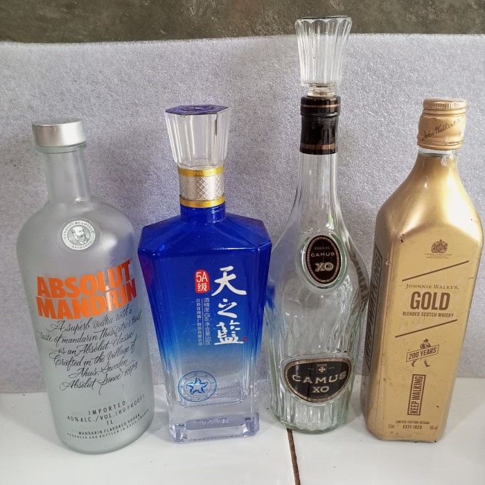 Jual Mantap Botol Kaca Botol Pajangan Botol Hiasan Botol Unik Antik ...