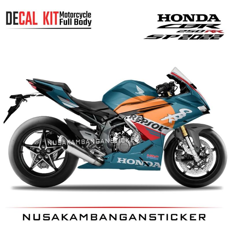 Jual Decal Stiker Motor Honda CBR 250 RR SP 2022 All New Full Body ...