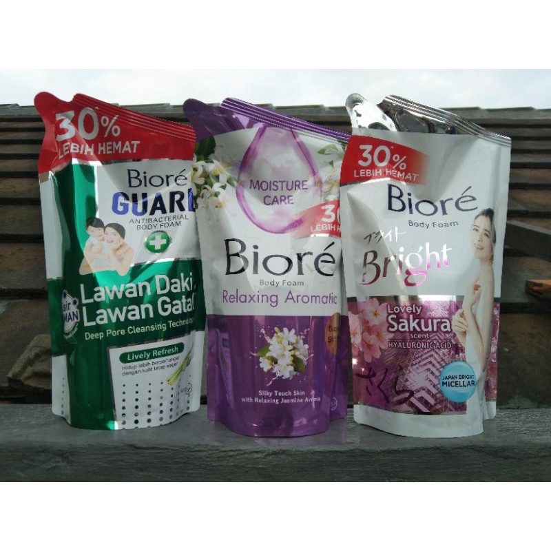 Jual Biore Body Foam Sabun Mandi Cair Relaxing Aromatic 800ml | Shopee Indonesia