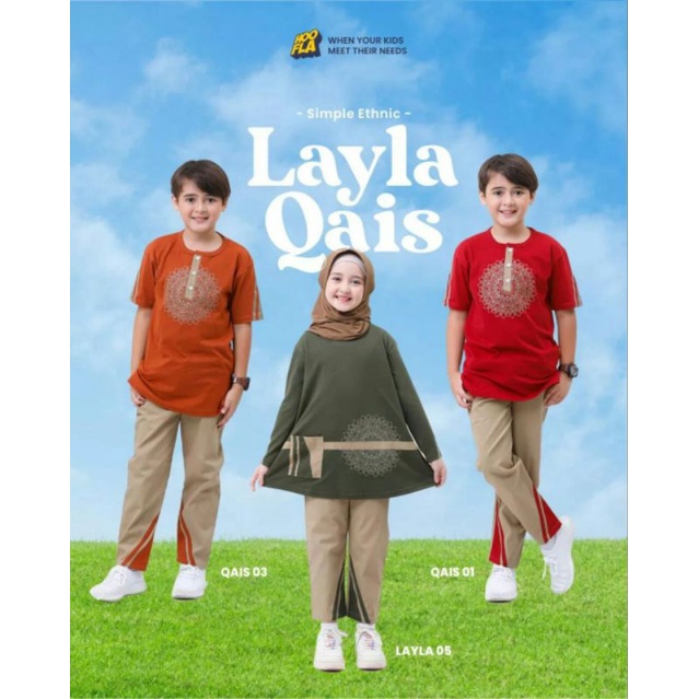 Jual Couple Set Etnik Anak Laki dan Perempuan Layla dan Qais by Hoofla | Shopee Indonesia