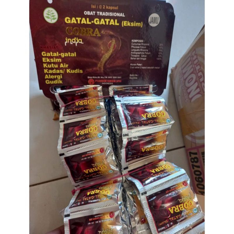 Jual Cobra Gatal Gatal Kapsul | Shopee Indonesia