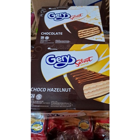 Jual GERY SALUT COKLAT/COKLAT HAZELNAUT 1 FUS ISI 24/ GERY SALUT/ WAFER ...