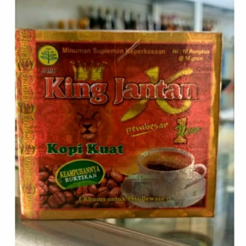 Jual JANTAN KING COFFEE RAJA KOPI LAKI PERKASA PENAMBAH STAMINA VITALITAS PRIA DEWASA KUAT TAHAN ...