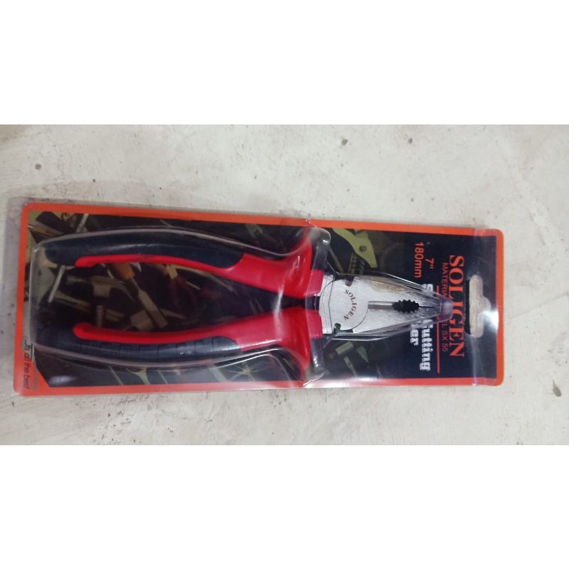 Jual SOLIGEN TANG KOMBINASI 7INCH 7" INCH KUALITAS BAGUS TANG COMBINASI ...